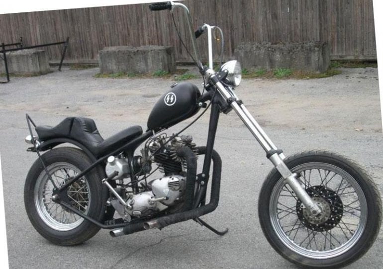 Walking Dead Daryl's Triumph built by Movie Bikes of U.S.A.