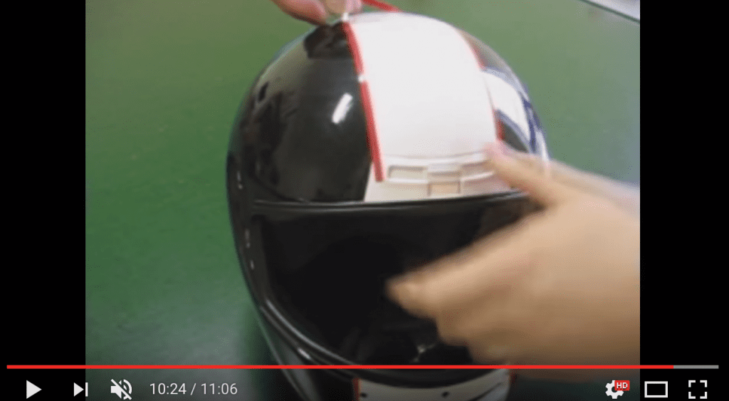 How To Wrap A Motorcycle Helmet With A Decal